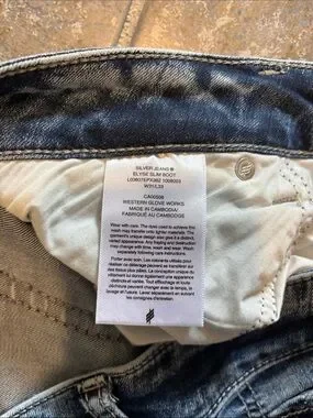 Silver Jeans | Jeans | Silver Jeans Co Elyse Slim Boot Jeans | Poshmark